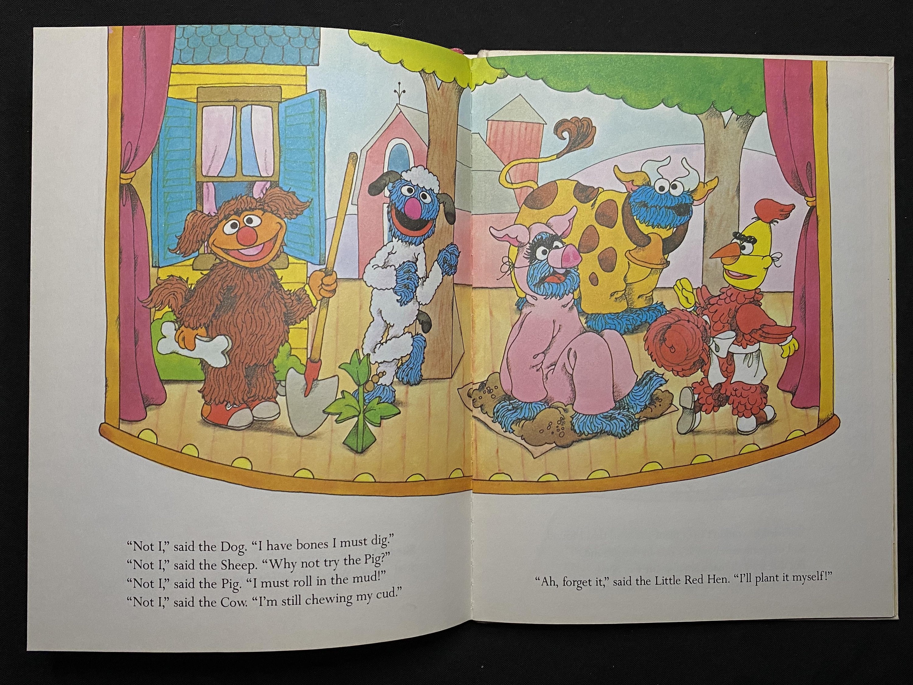 The Little Red Hen Sesame Street by Emily Perl Kingsley - Etsy