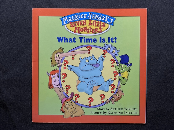 Maurice Sendak's Seven Little Monsters What Time is It by - Etsy