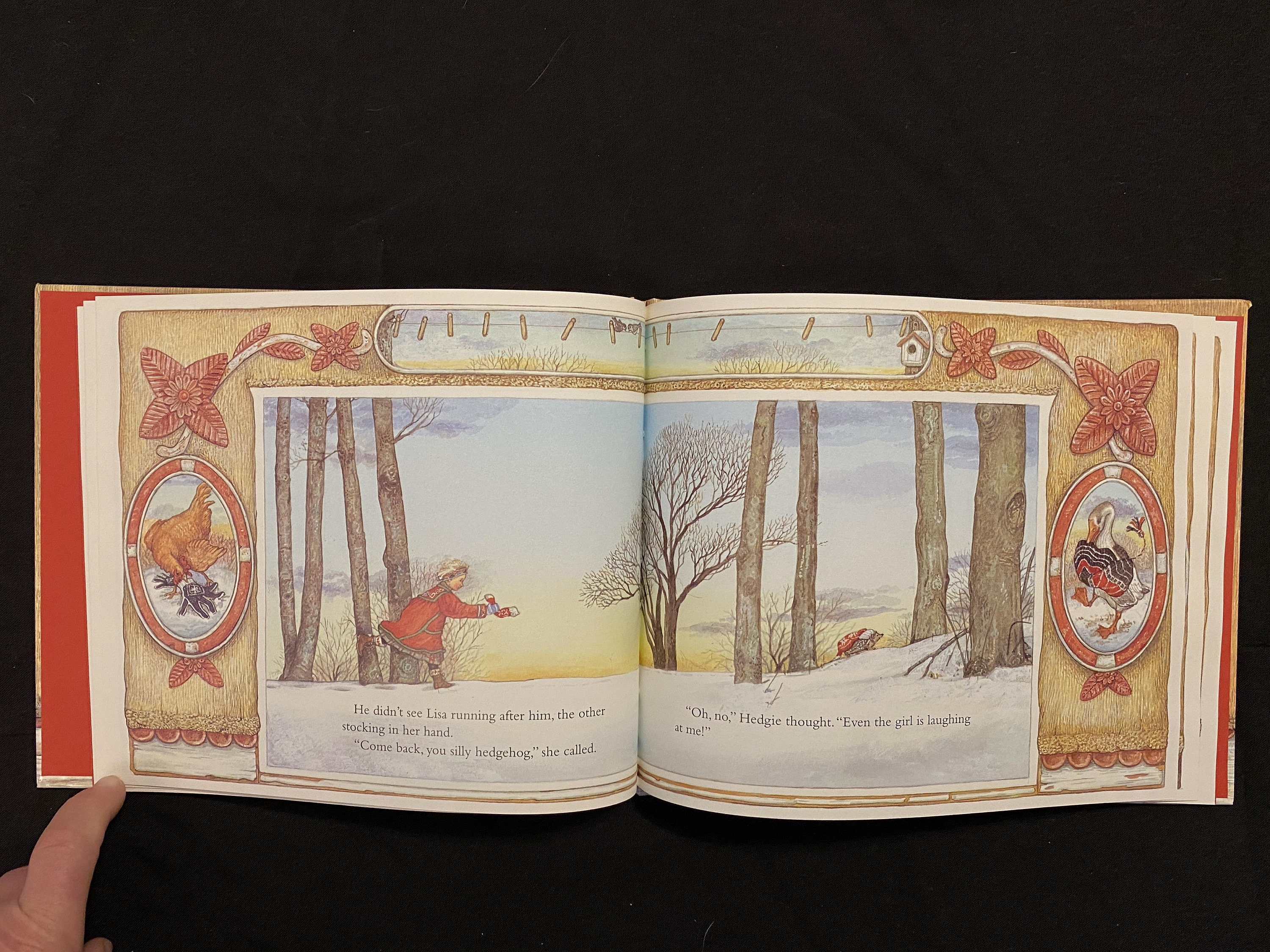 The Hat by Jan Brett, 1997 Hard Cover Scholastic, Inc - Etsy