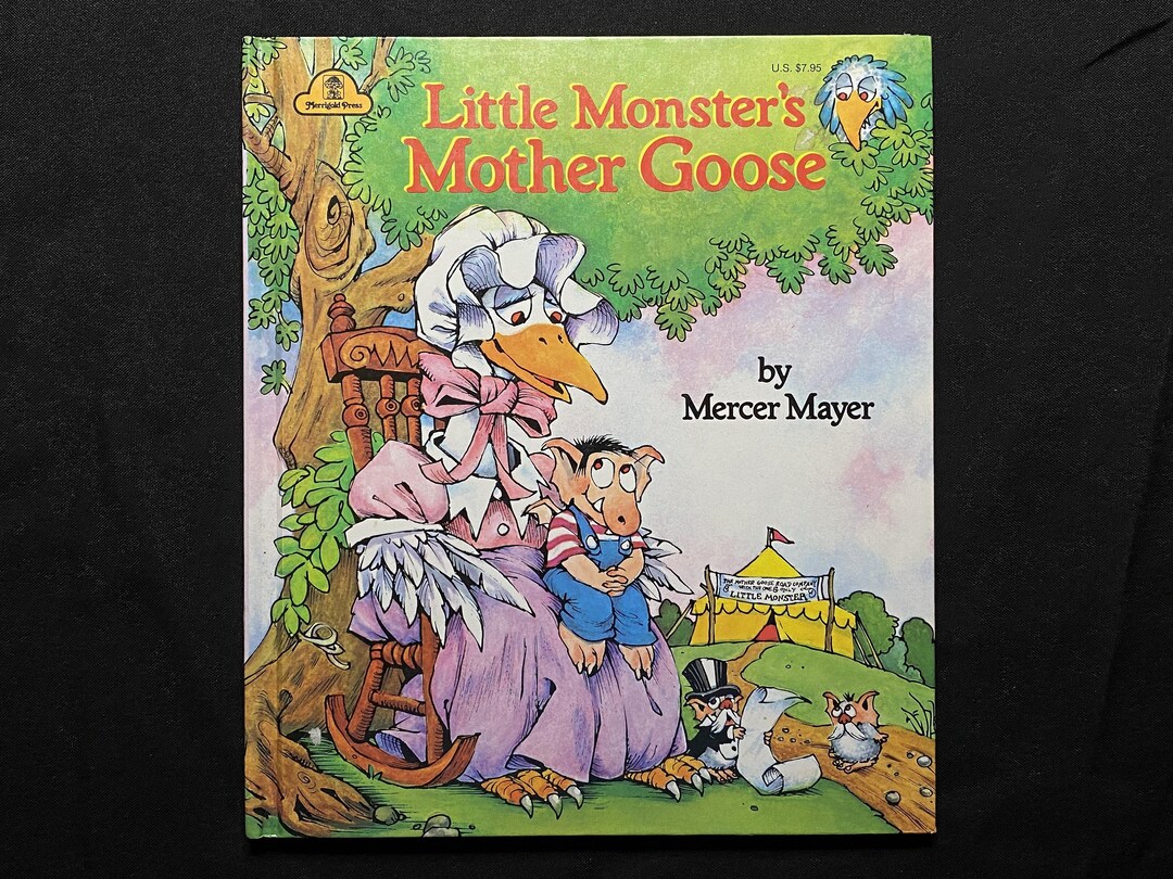 Little Monster's Mother Goose, by Mercer Mayer, 1979 HB, Merrigold ...