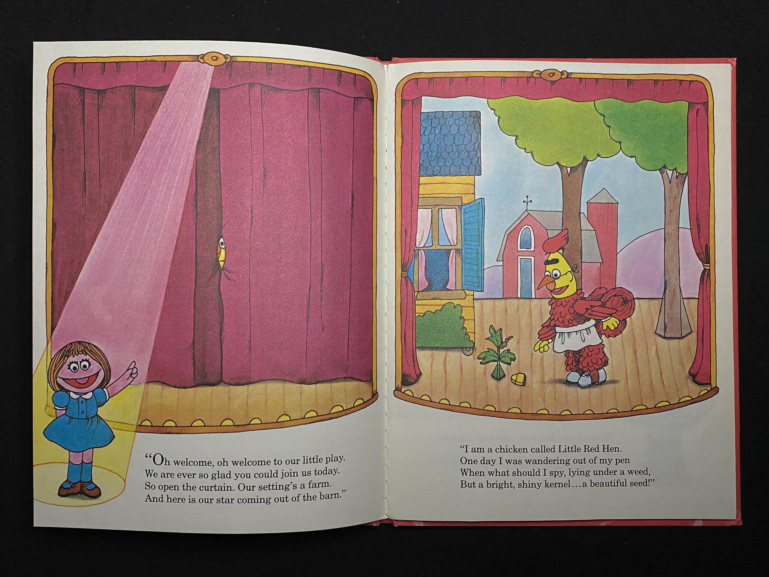 The Little Red Hen - Sesame Street, by Emily Perl Kingsley, Illust. by ...