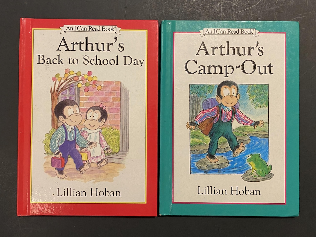 2 Arthur the Chimp "i Can Read" Books, Arthur's Back to School Day, and ...