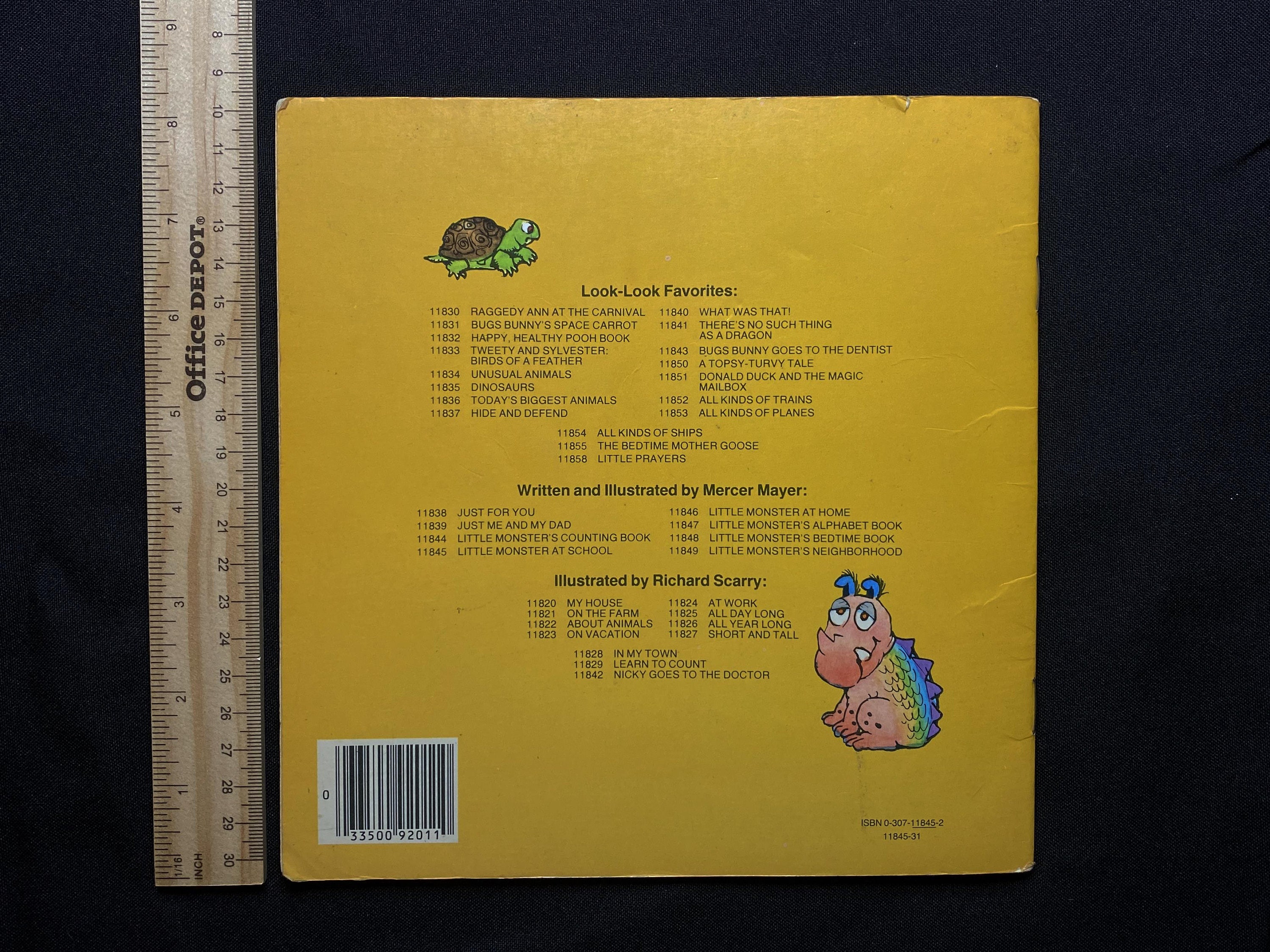Little Monsters at School, by Mercer Mayer, 1978 Softcover, Golden ...