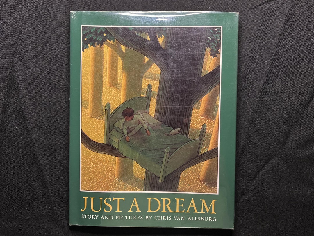 Just a Dream, Signed by Chris Van Allsburg, 1990 HB, Houghton Mifflin ...