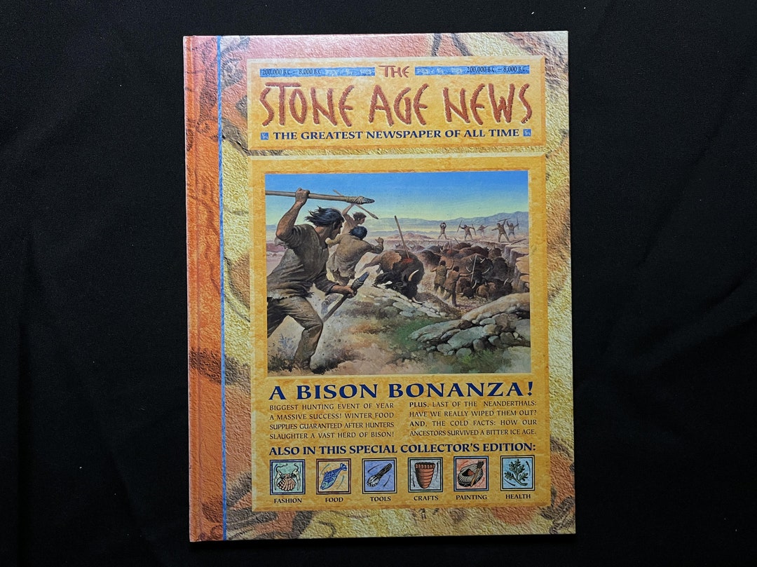The Stone Age News, the Greatest Newspaper of All Time, by Fiona ...