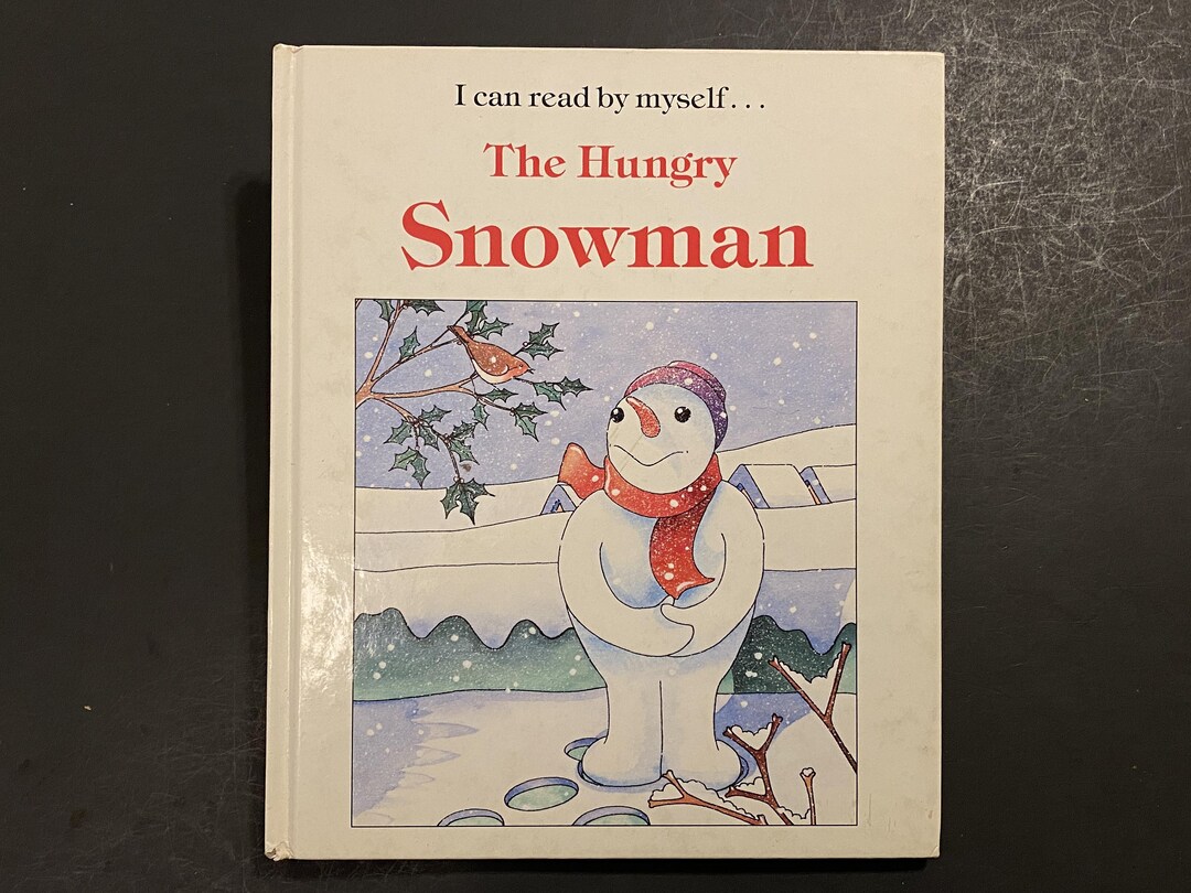 The Hungry Snowman, 1989 HB, Chex Books, Brimax - Etsy