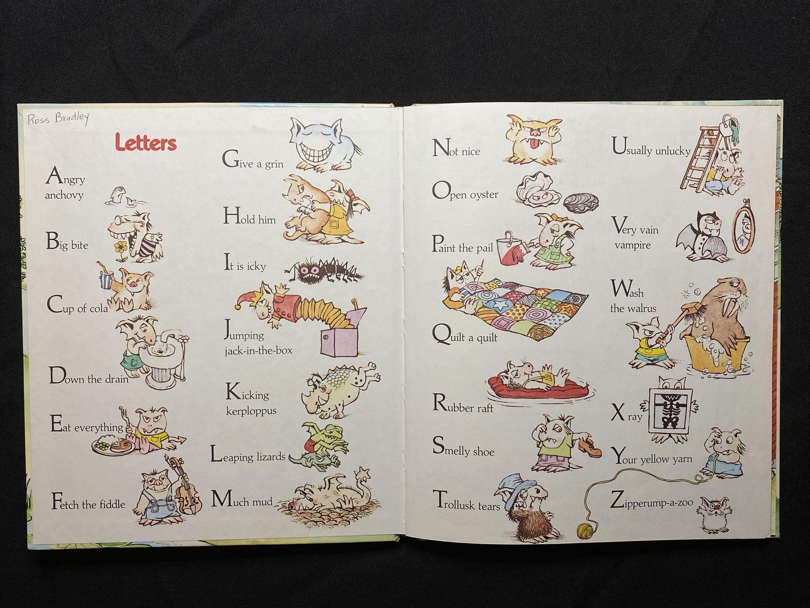 Little Monster's Word Book, by Mercer Mayer, 1977 HC, Golden - Etsy