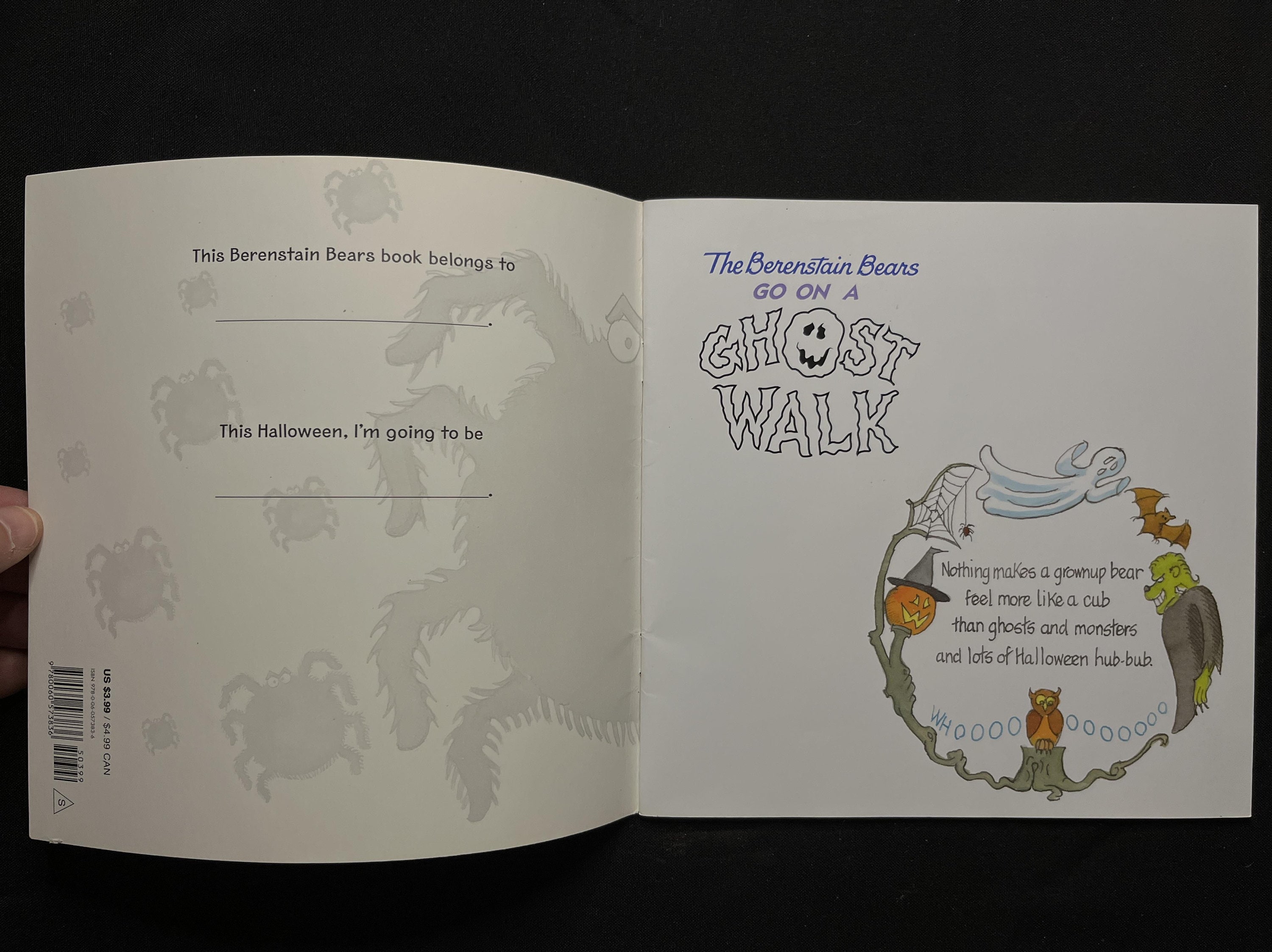 The Berenstain Bears Go on A Ghost Walk by Stan and Jan - Etsy