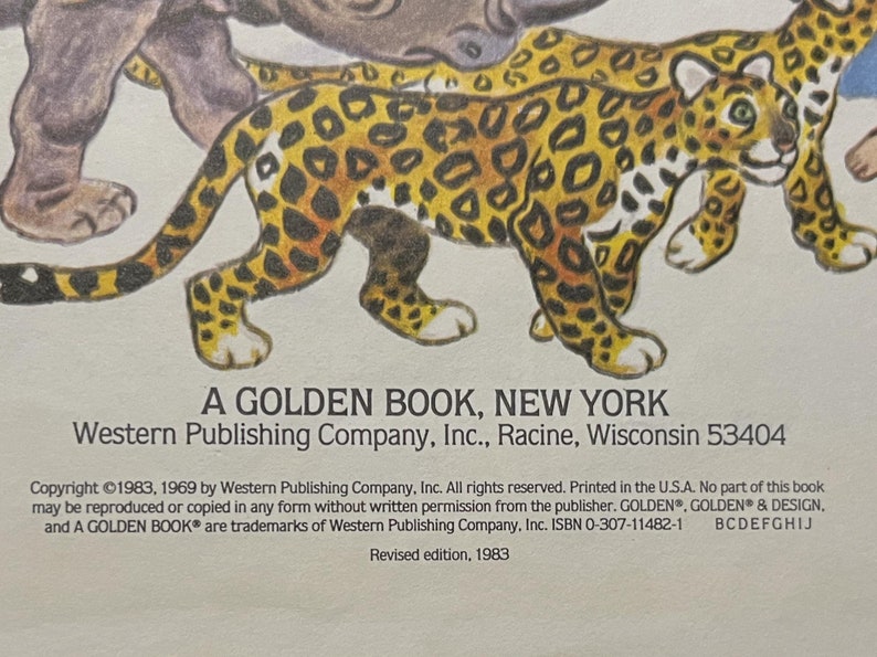 Noah's Ark, A Large Golden Book, Illust by Tibor Gergely, 1983 HB ...