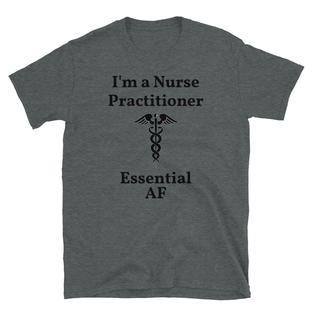 Essential AF Nurse Practitioner Short-sleeve T-shirt, NP - Etsy