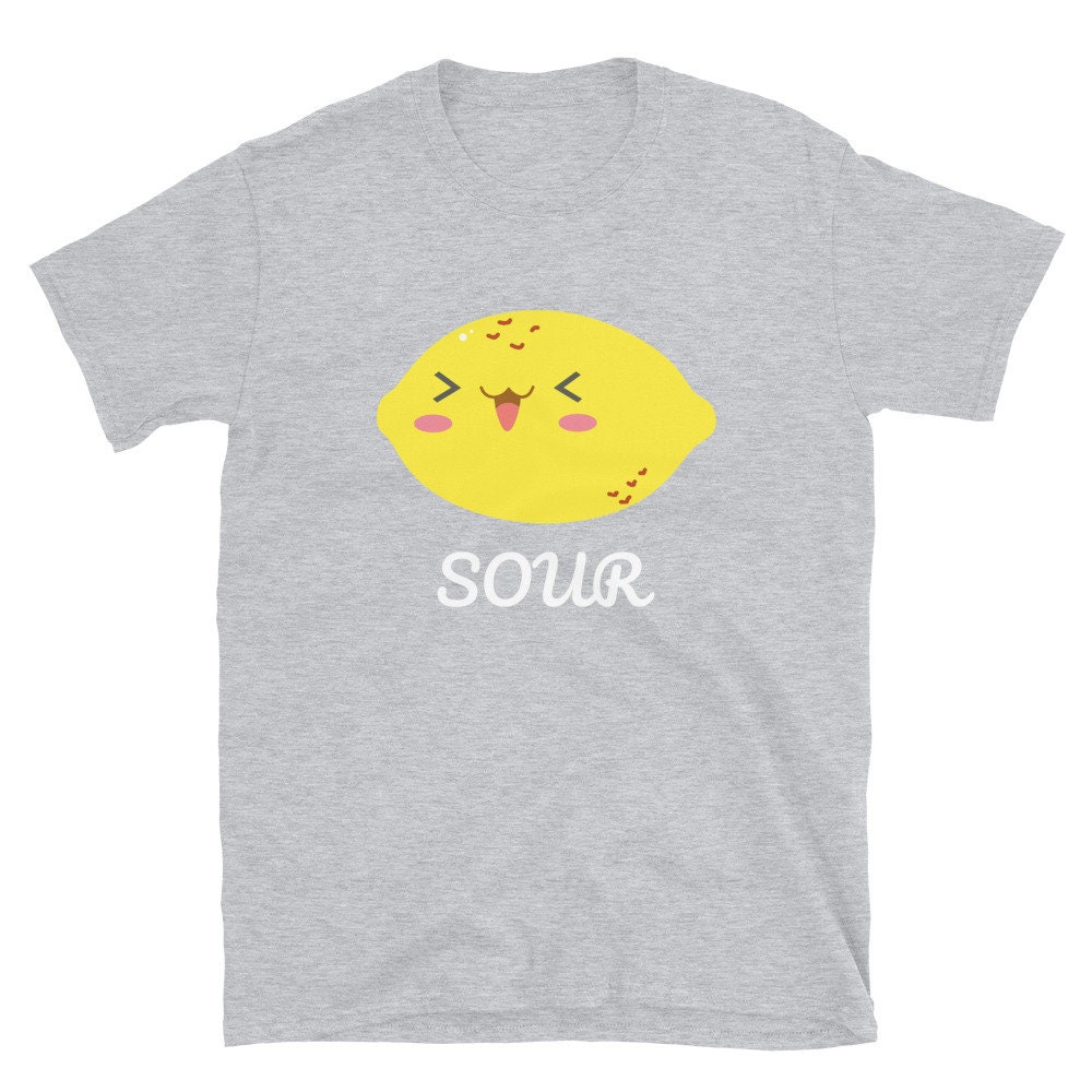 Lemon Sour Short-sleeve T-shirt - Sweet or Sour - Funny, Punny, Fruit ...