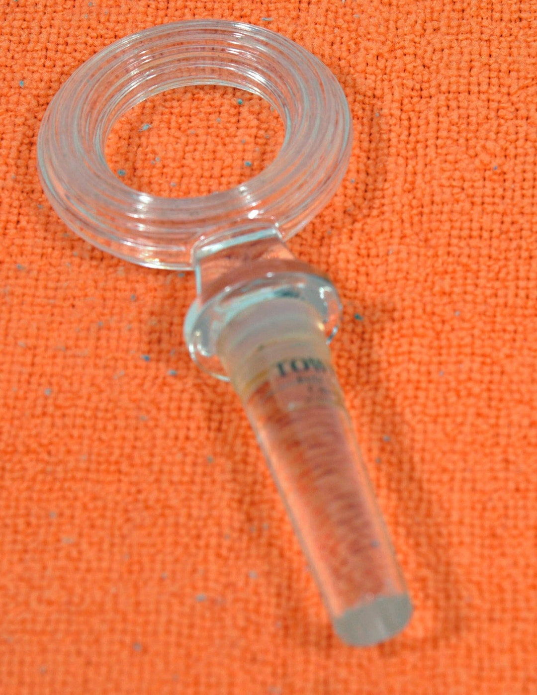 Vintage Towle Lead Crystal Wine Stopper - Etsy