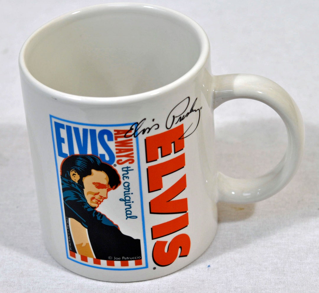 Vintage Elvis Presley Coffee Mug - Etsy