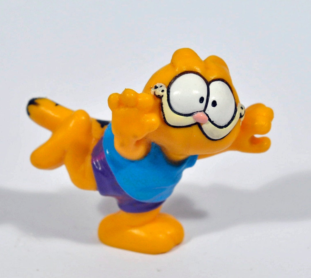 Vintage 1981 Garfield Figurine - Etsy