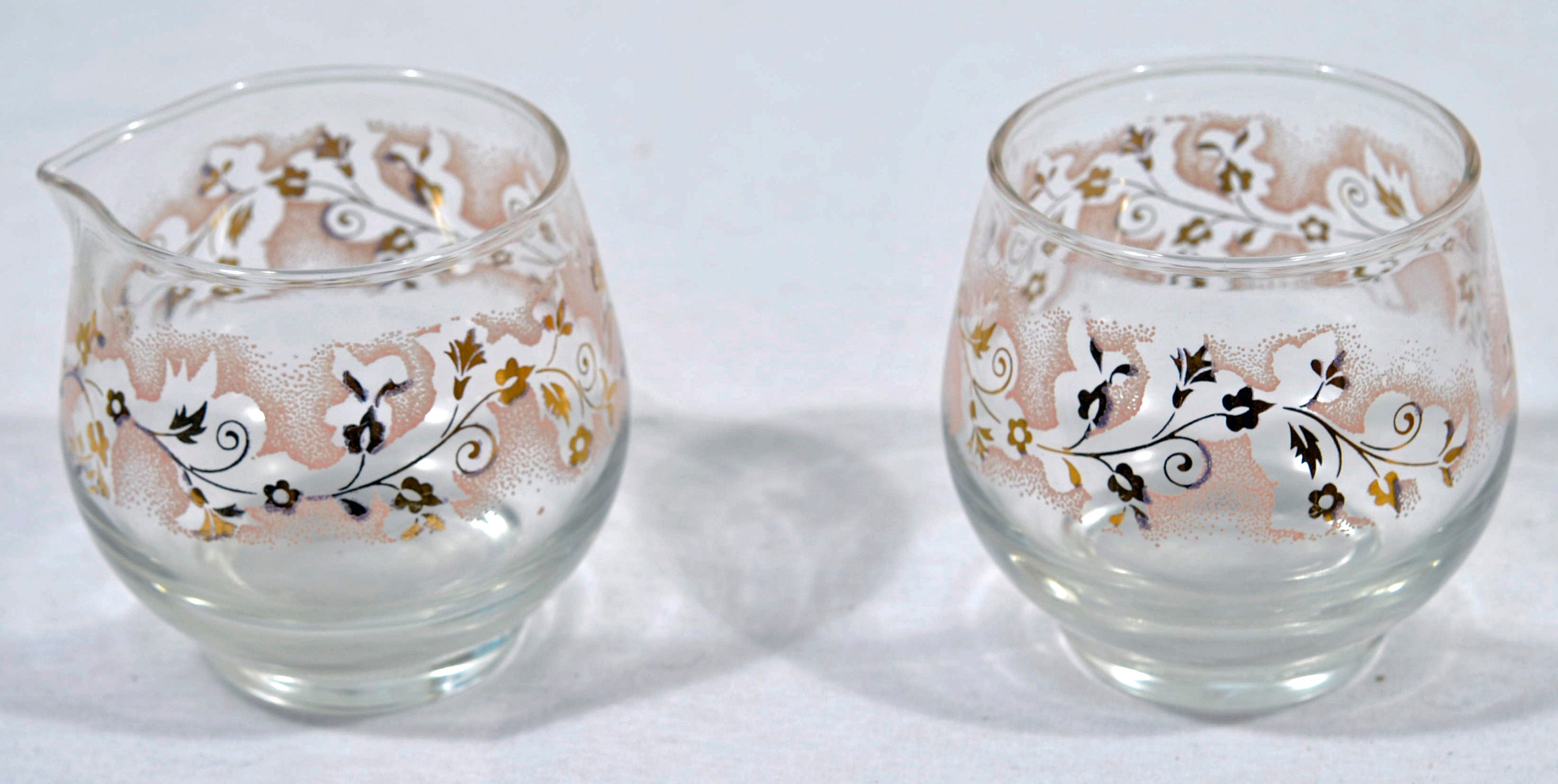 Vintage Libby Duchess Cream and Sugar Set - Etsy