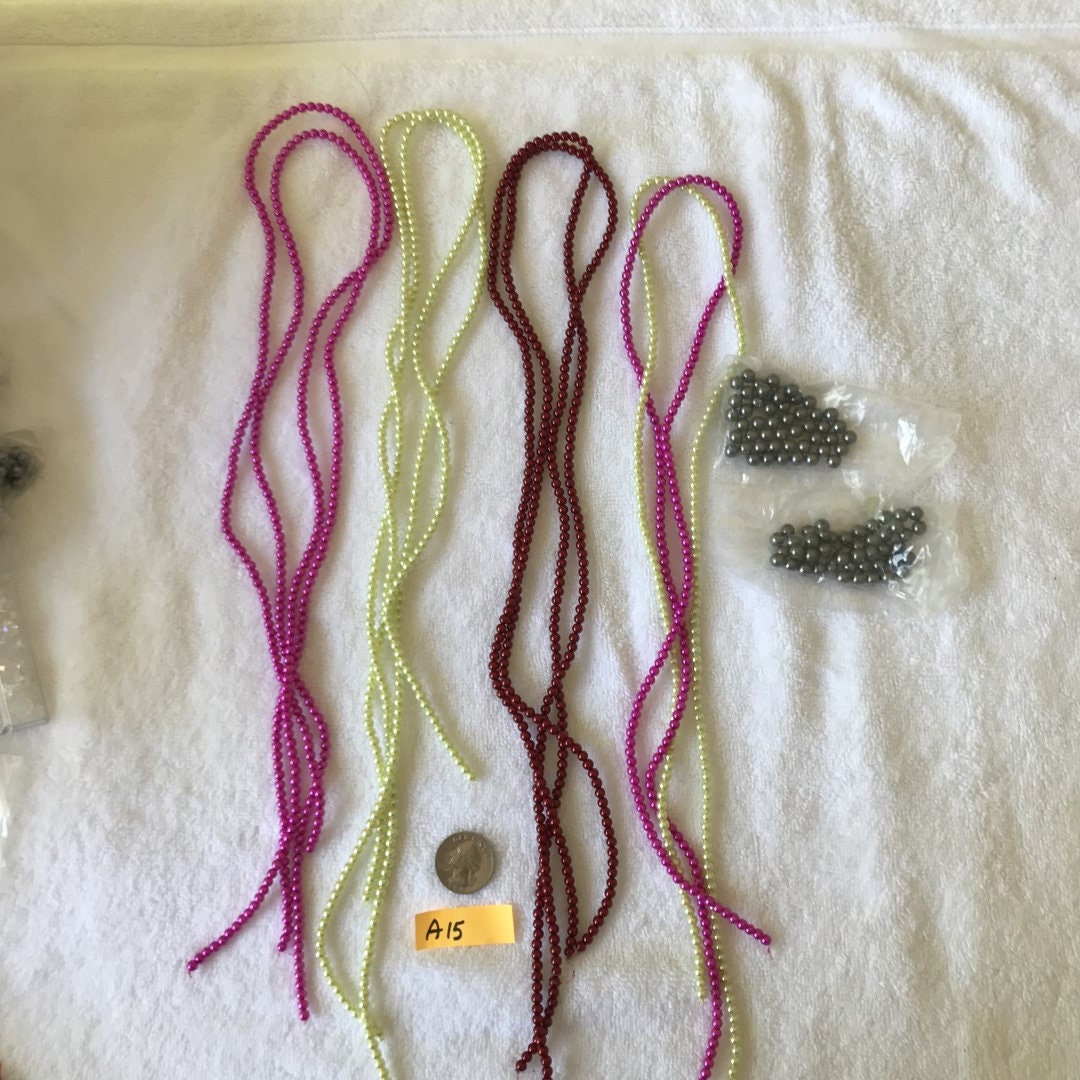 Bead Destash Assorted Beads Bead Lot Assorted Colors - Etsy