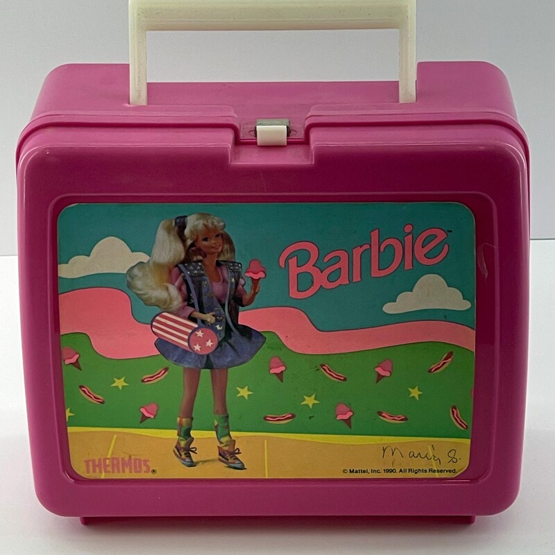 Barbie Lunch Box - Etsy