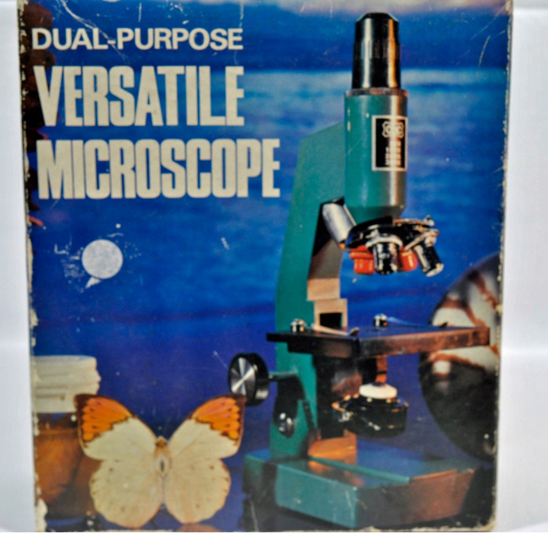 Vintage Dual-purpose Versatile Microscope - Etsy
