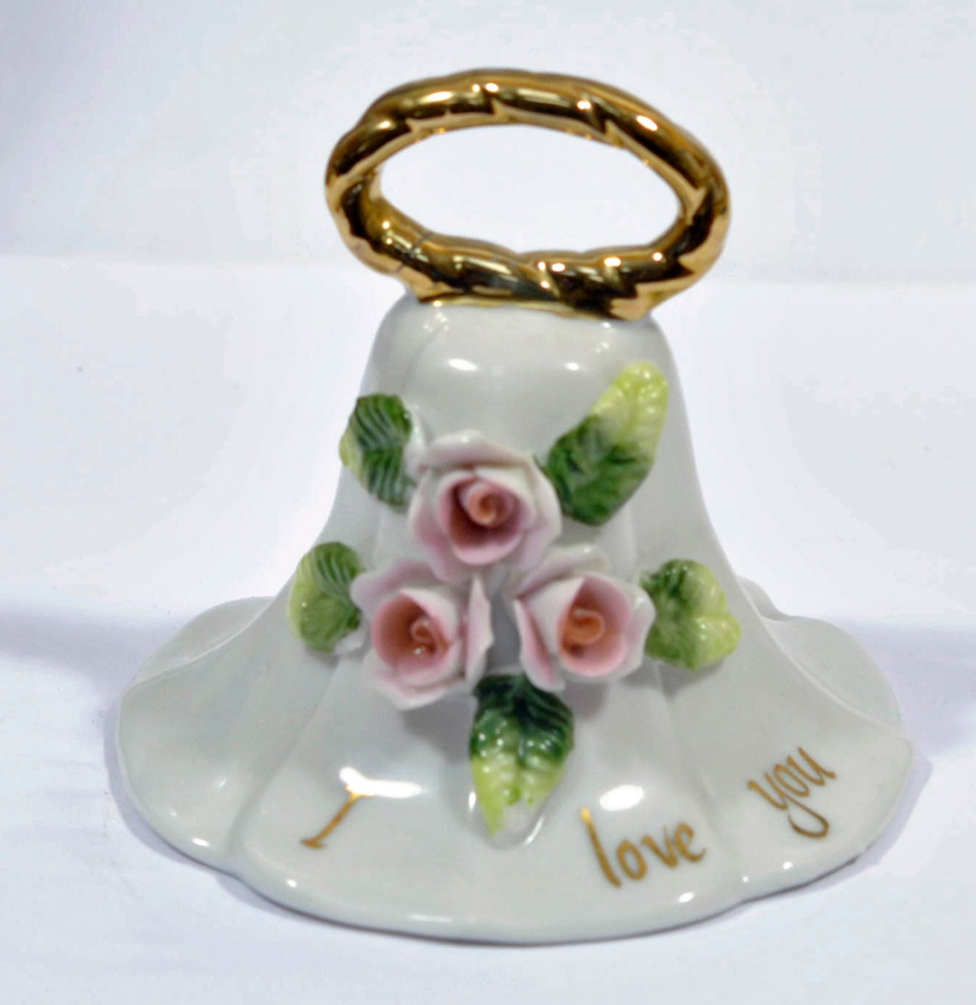 Vintage Enesco Bell - Etsy