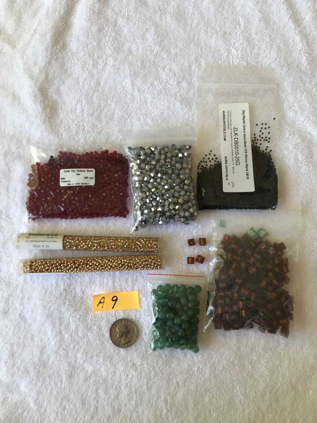 Bead Destash Assorted Beads Bead Lot Assorted Colors - Etsy
