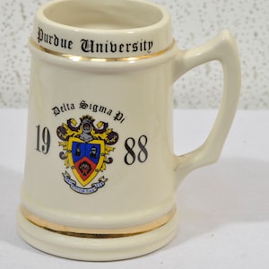 Purdue University Delta Sigma Pi 1988 Beer Stein - Etsy