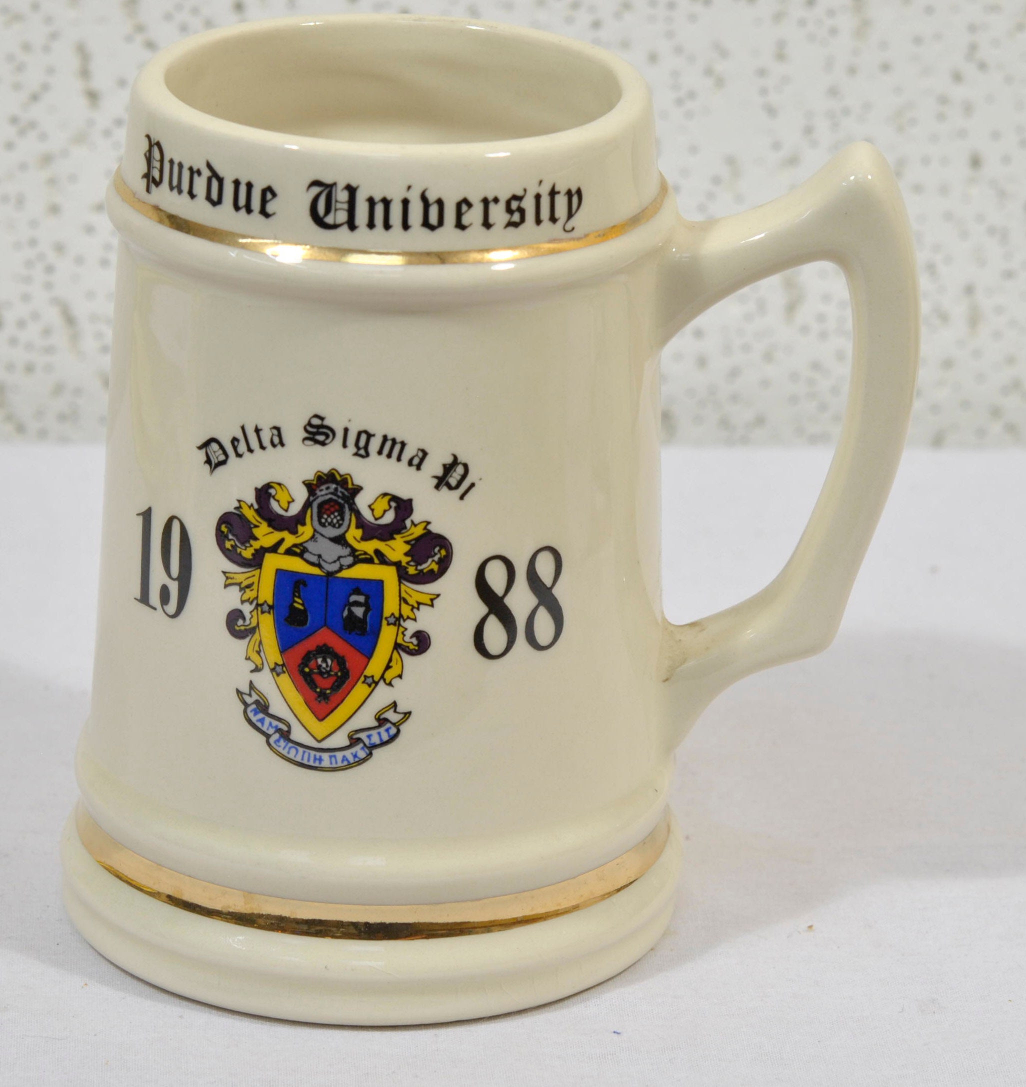 Purdue University Delta Sigma Pi 1988 Beer Stein - Etsy