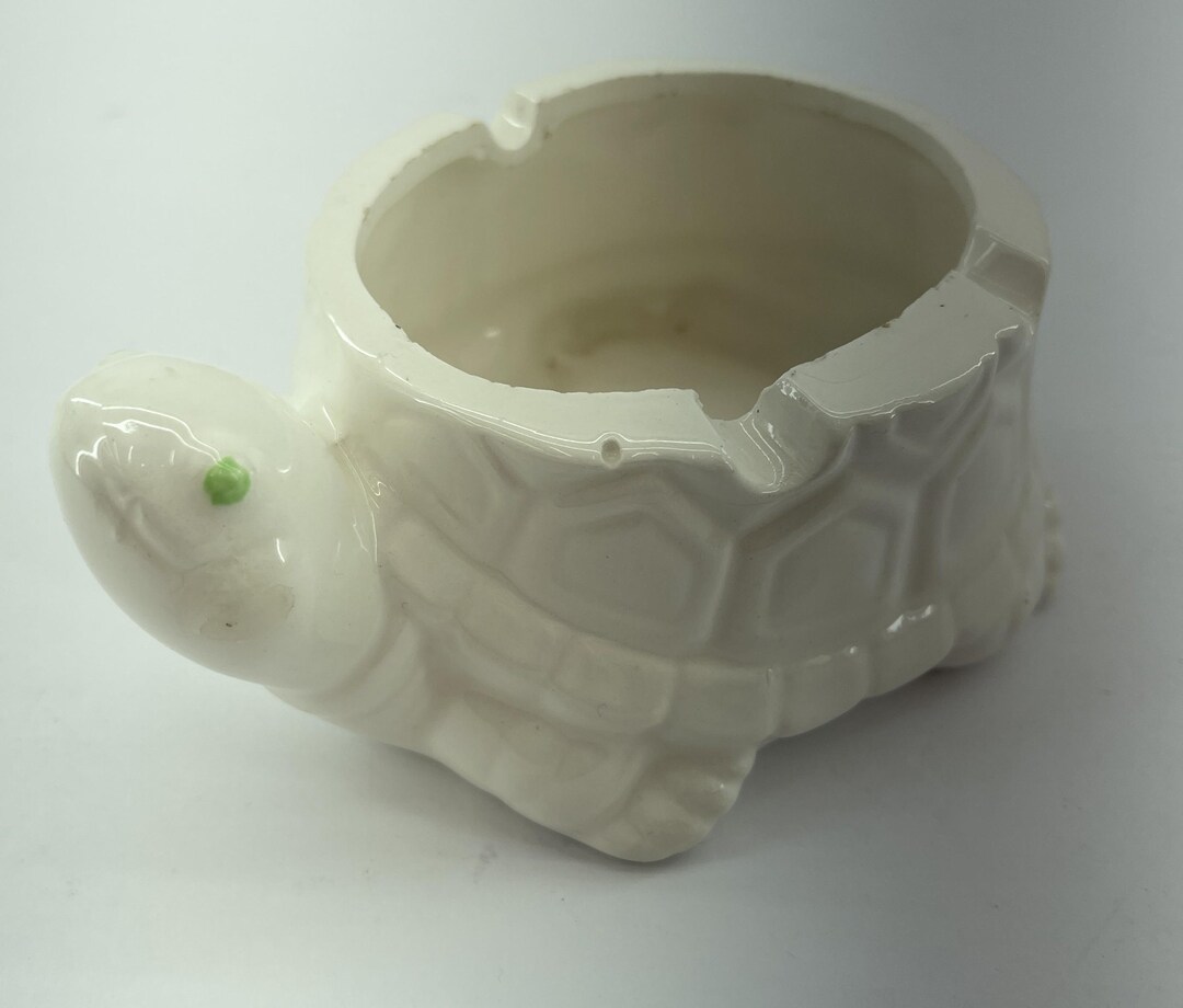Vintage Turtle Ceramic Ashtray Made in Japan - Etsy
