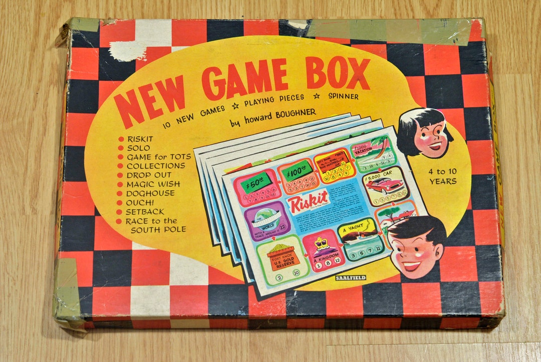 Vintage New Game Box - Etsy