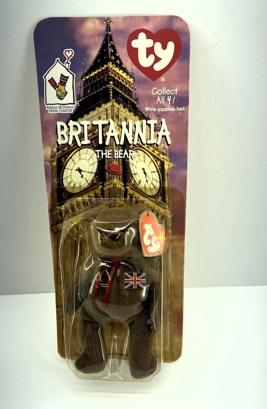 Britannia the Bear Ronald Mcdonald Charity Bear - Etsy
