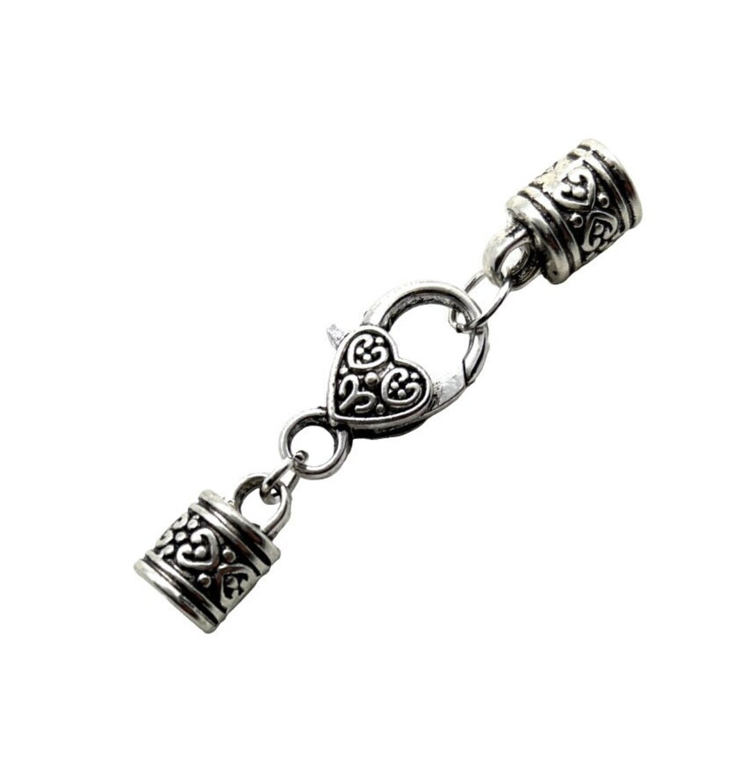 End Cap Clasp Set/silver - Etsy