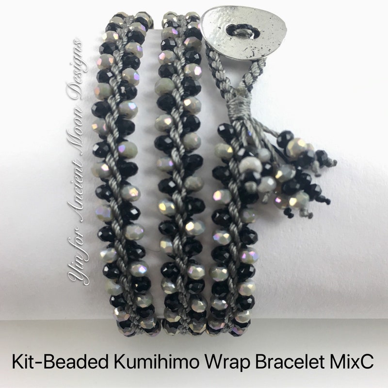 Kumihimo Button Beads - Etsy