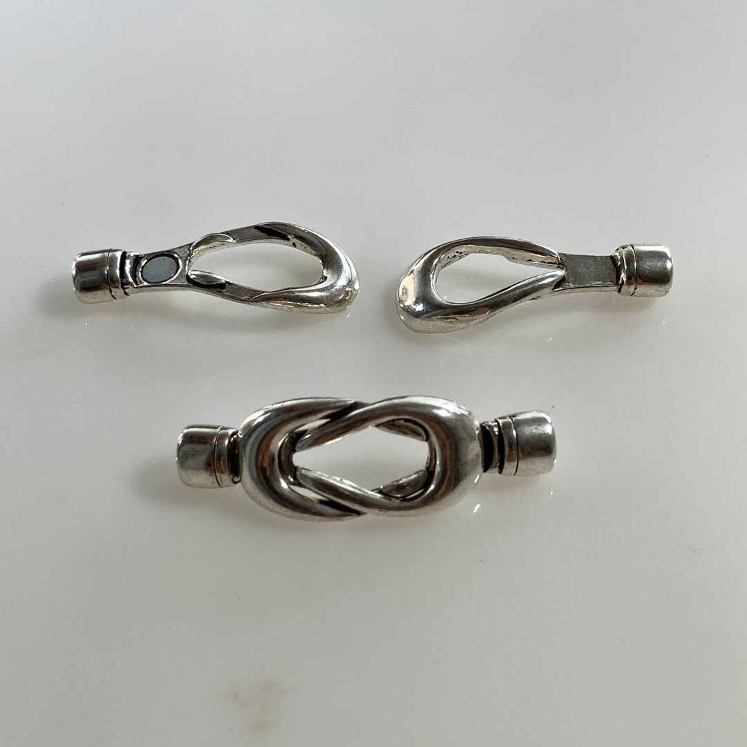 Celtic Knot/tennis Magnetic Glue-in Clasp - Etsy