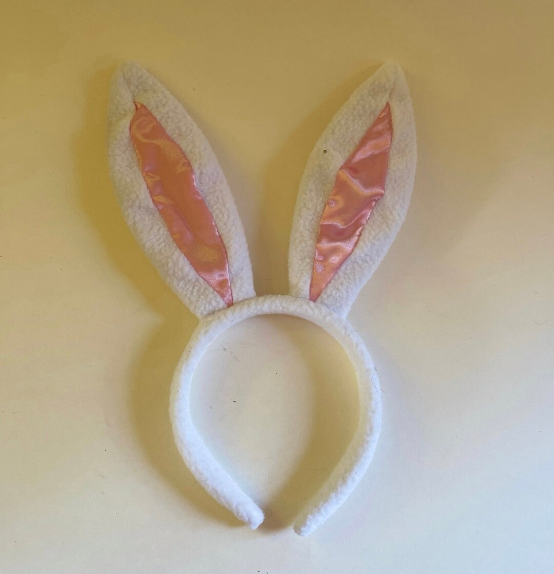 Bunny Women Faux Rabbit Ears Hair Hoop Headband Cosplay - Etsy