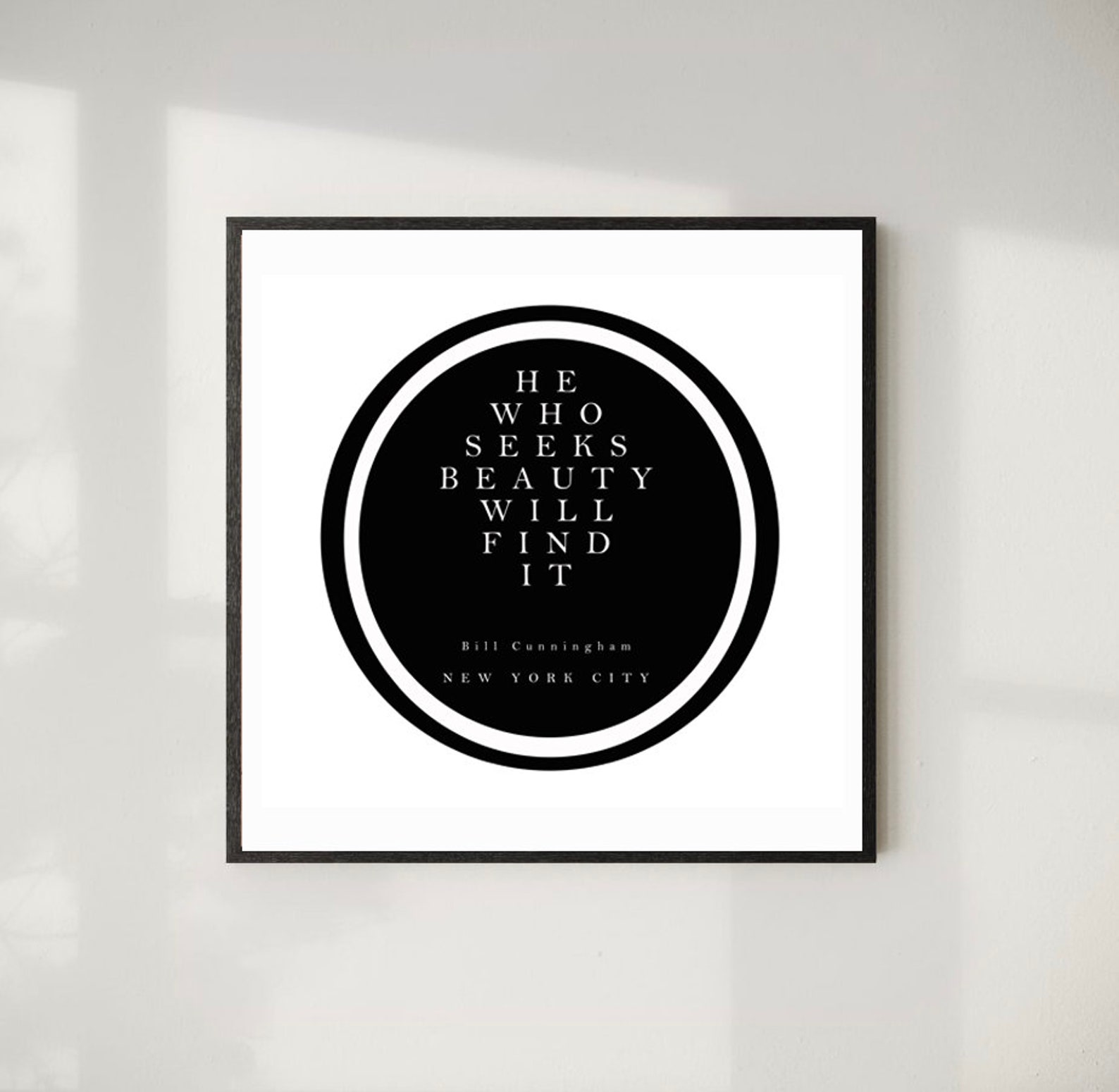 Bill Cunningham New York Times Photographer Quote Digital Download High ...