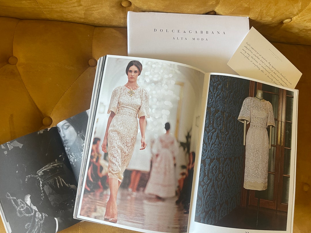 RARE Limited Edition Book Set Dolce & Gabbana Alta Moda Milan 2013 ...