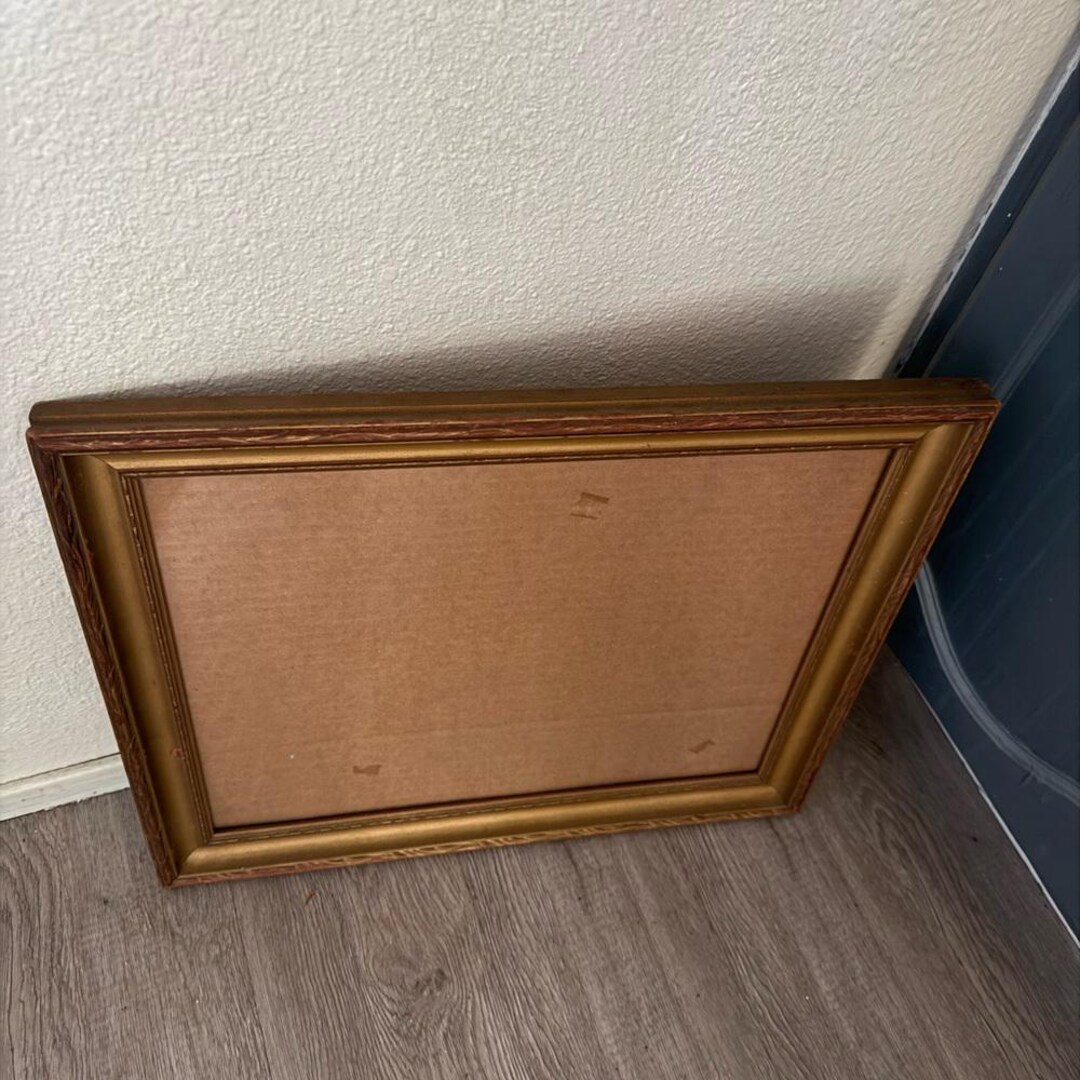 Rare Mcm Wooden 11x14 Glass Front Frame for Art Empty - Etsy
