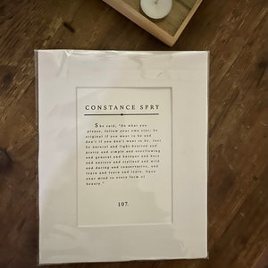 Instant Downloadable Constance Spry Quote for High Resolution Printing ...
