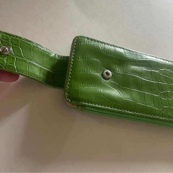 New Faux Snake Skin Leather Credit Card Stacker Walle… - Gem