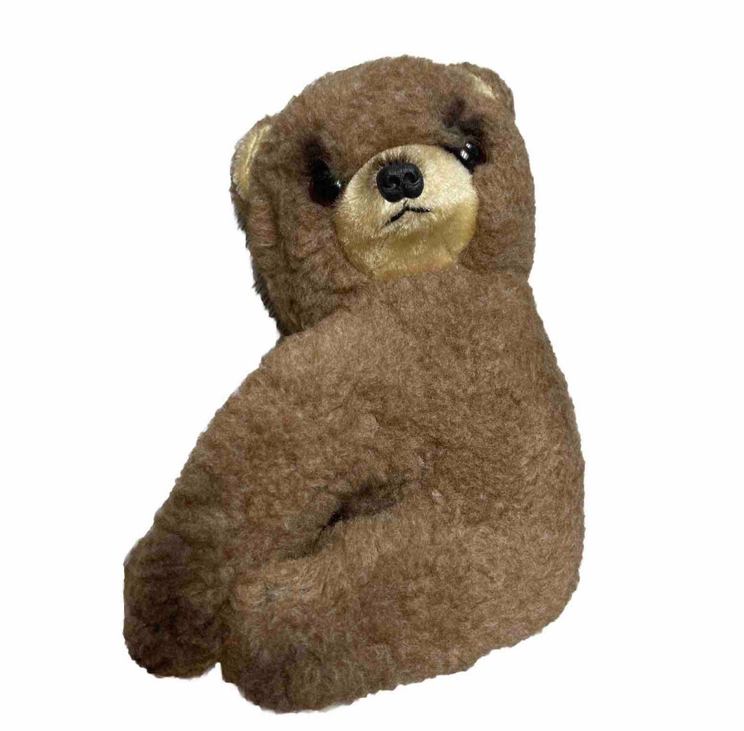 KAMAR Japan Vtg 1968 9” Plush Sloth Stuffed Animal Rare Find Wool - Etsy