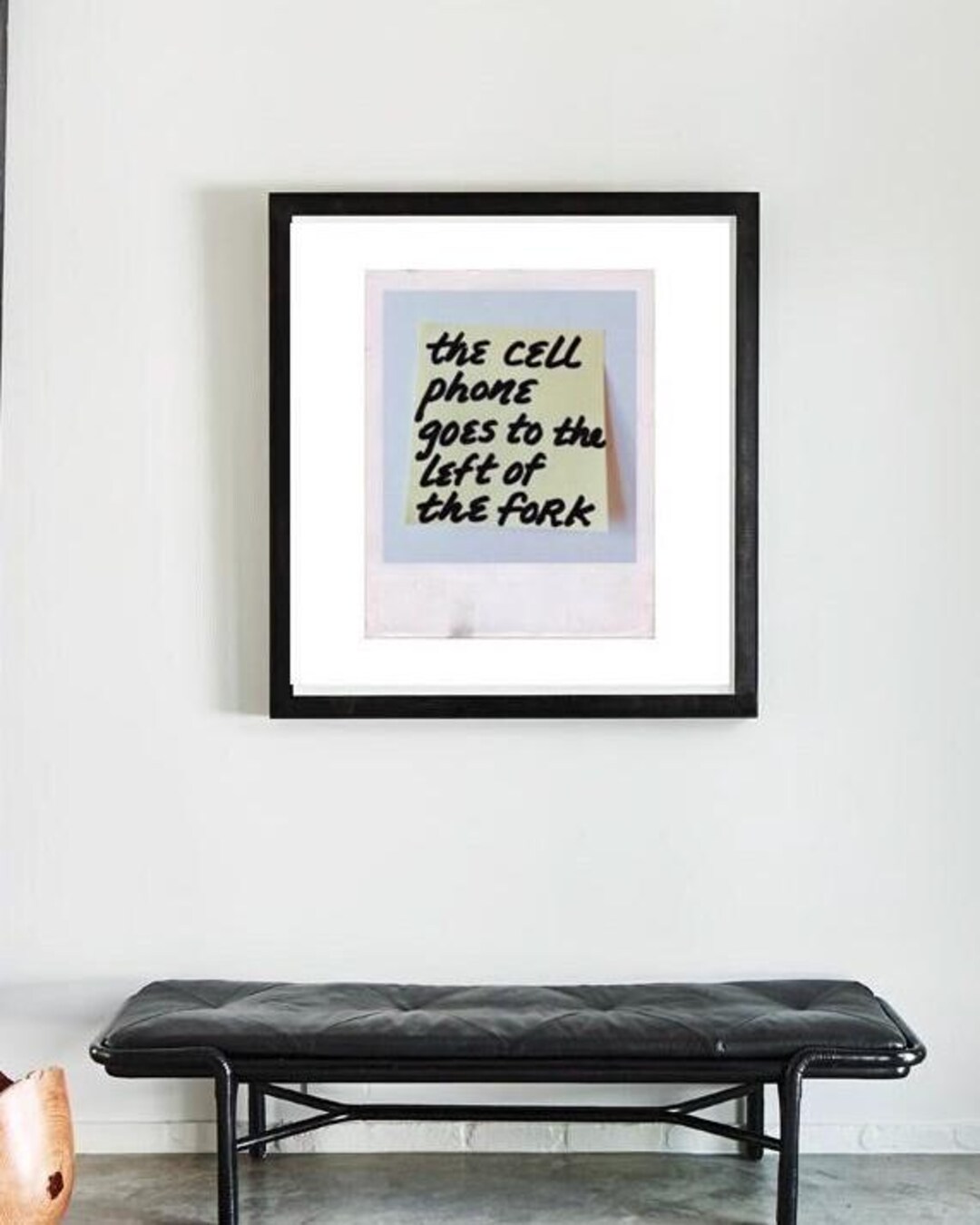 Cell Phone Dinner Party Art Funny Living Room Nook Kitchen Dining Room ...
