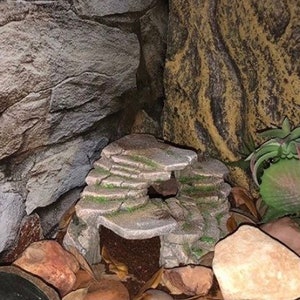 Grey Rock Wall Aquarium Background - Petbackdrops - Rock Background ...