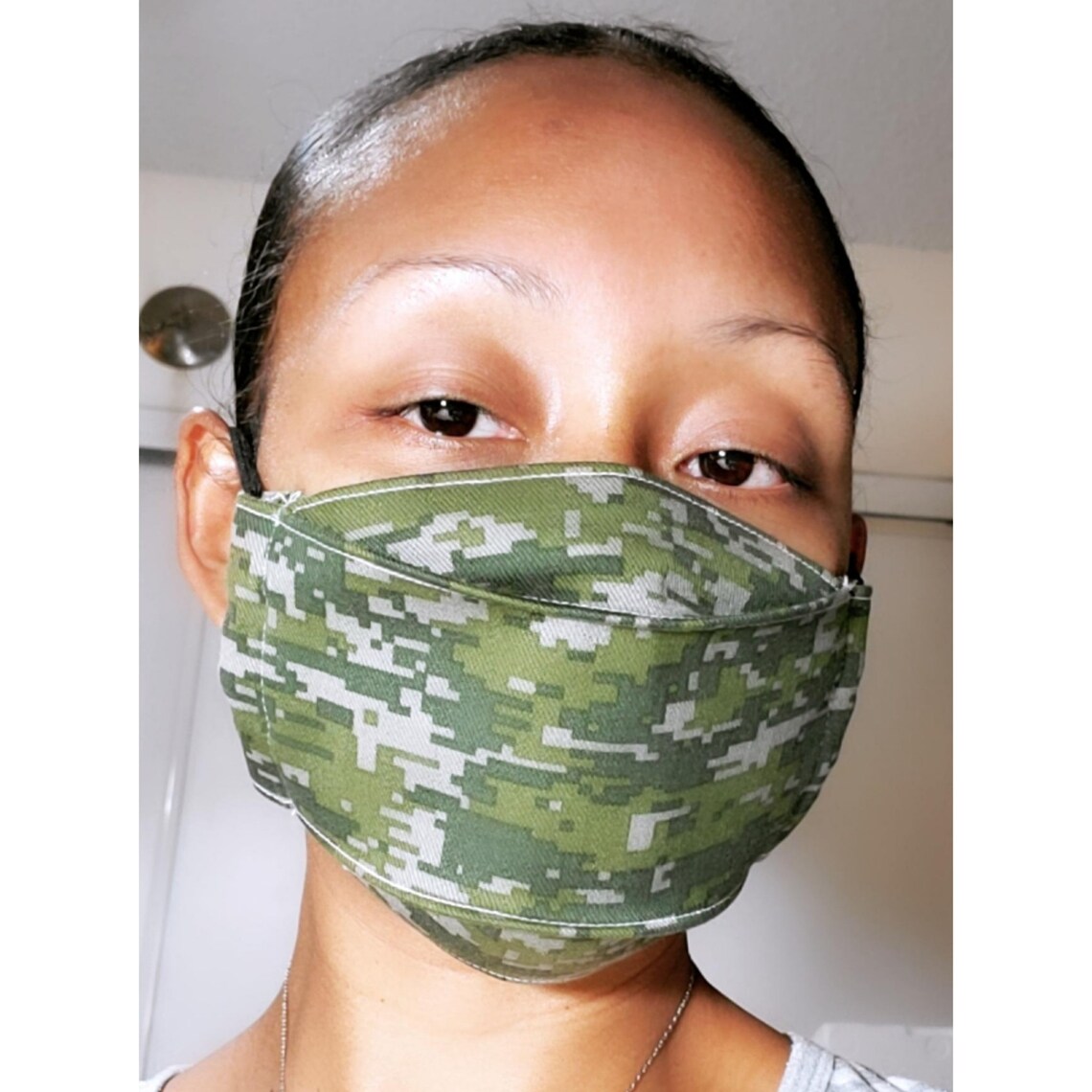Digi Camo Mask, Digital Camoflauge Fabric Face Mask - Etsy
