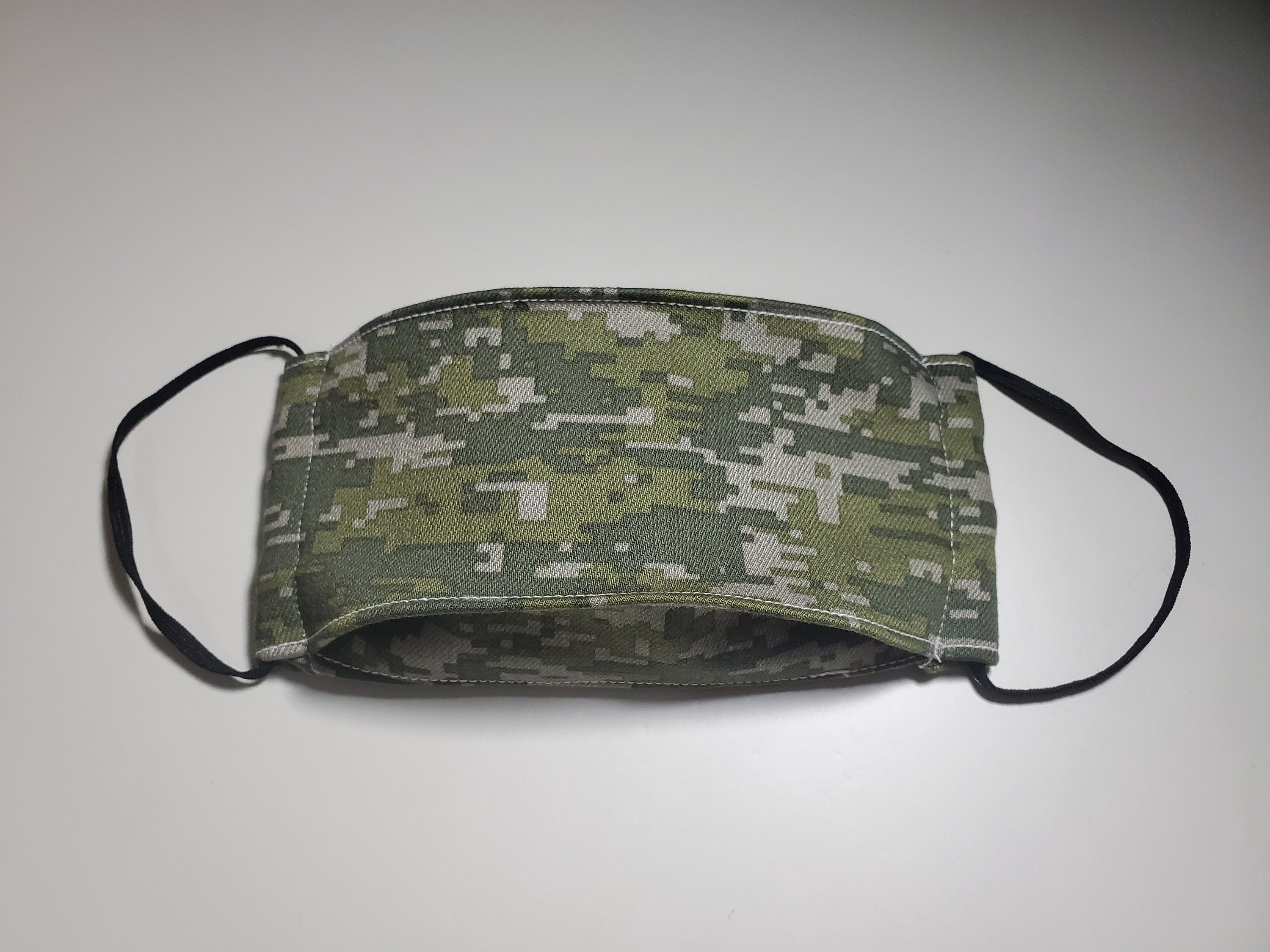 Digi Camo Mask, Digital Camoflauge Fabric Face Mask - Etsy
