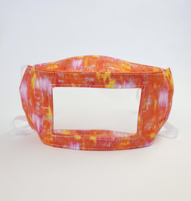 Clear Window Face Mask for the Deaf and Hearing Impaired - Etsy