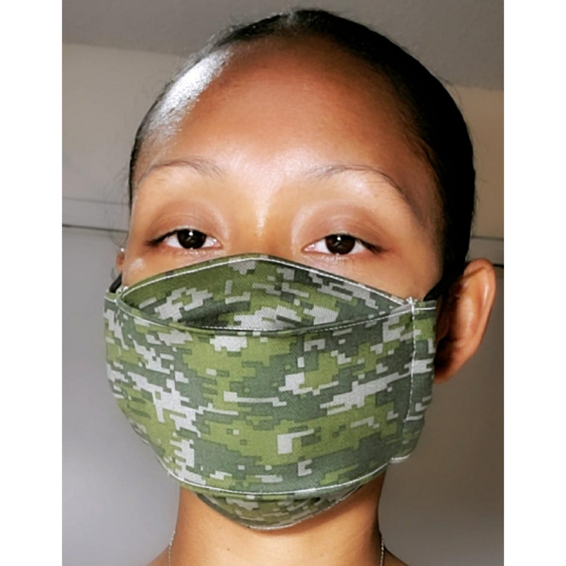 Digi Camo Mask, Digital Camoflauge Fabric Face Mask - Etsy