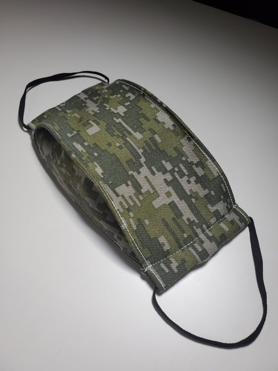 Digi Camo Mask, Digital Camoflauge Fabric Face Mask - Etsy