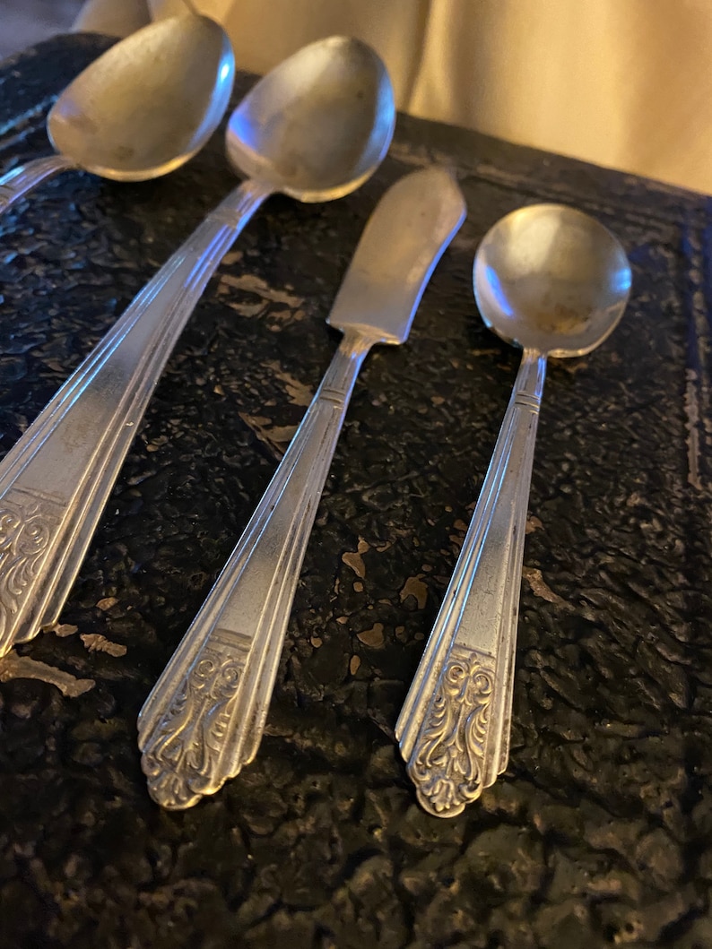 International Silver Royal Saxony Silverplate Serving Pieces 2 - Etsy