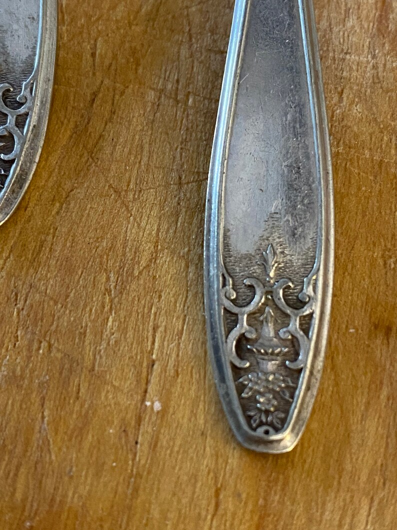 Princess by Lady Doris Silverplate Set of 2 Vintage Iced Tea Spoons ...