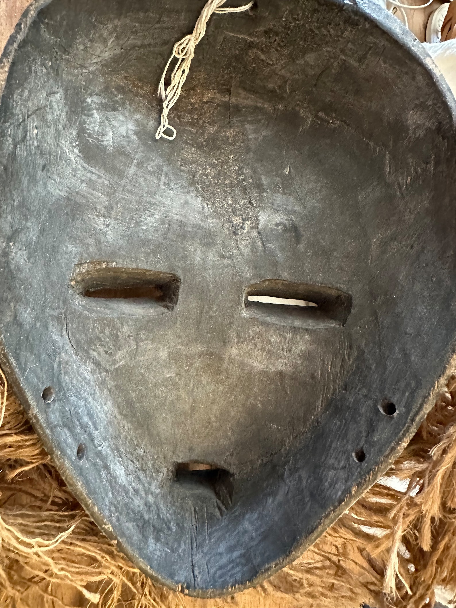 Beautiful Liberian Dan Mask With Cowries and Rope Beard - Etsy