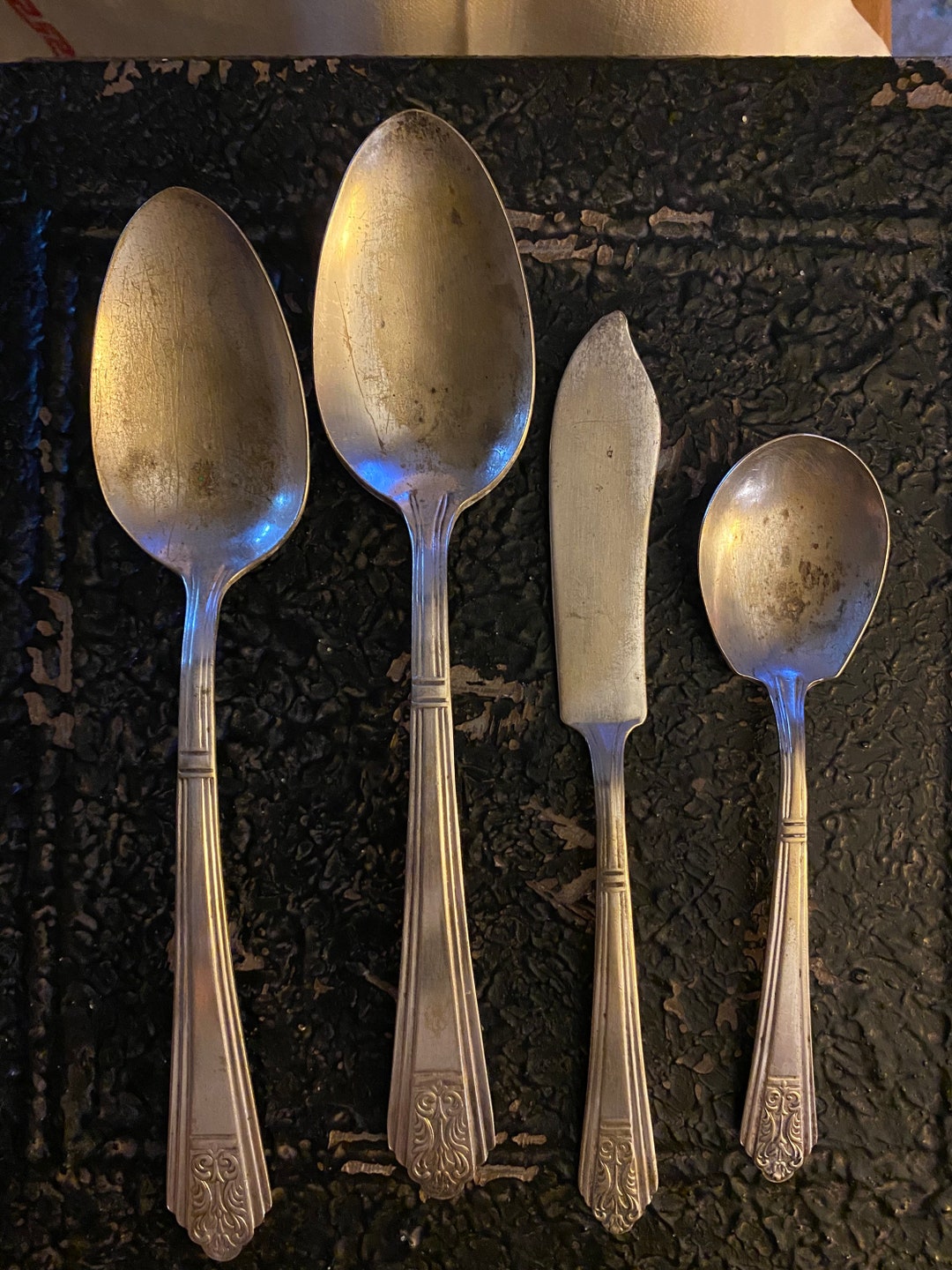 International Silver Royal Saxony Silverplate Serving Pieces 2 Serving ...